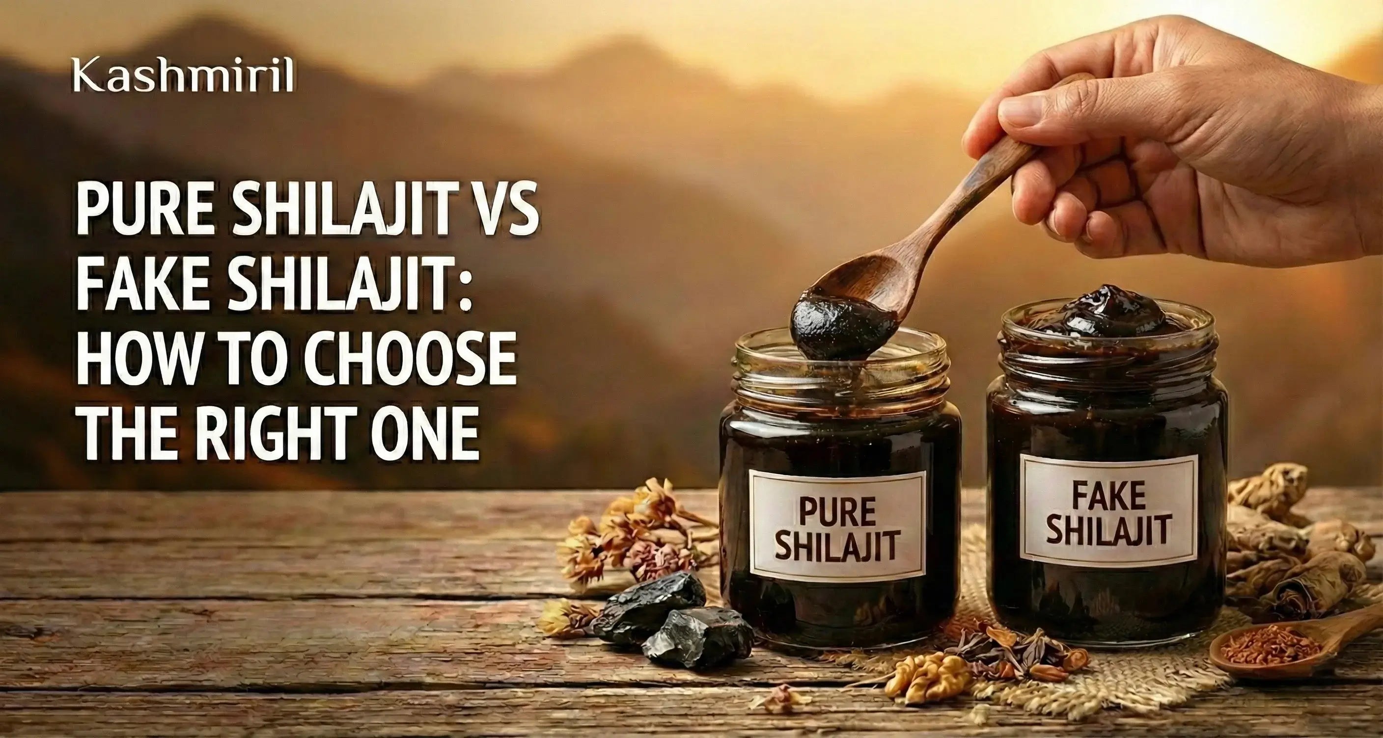 Pure Shilajit vs Fake Shilajit: 5 Tests to Verify Safety & Potency ...